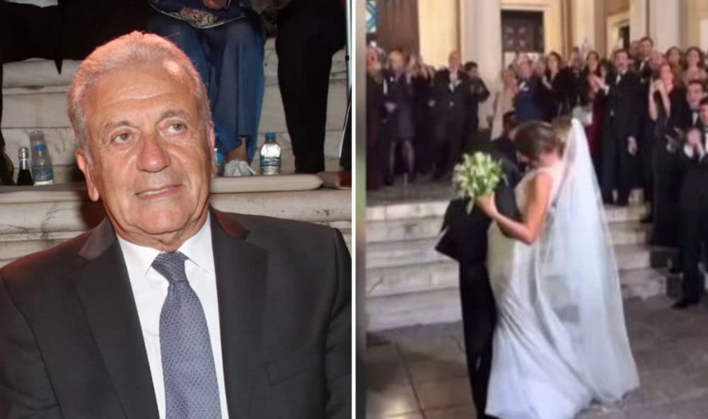 Δημήτρης Αβραμόπουλος: Ο γιος του Φίλιππος παντρεύτηκε στη Μητρόπολη ...